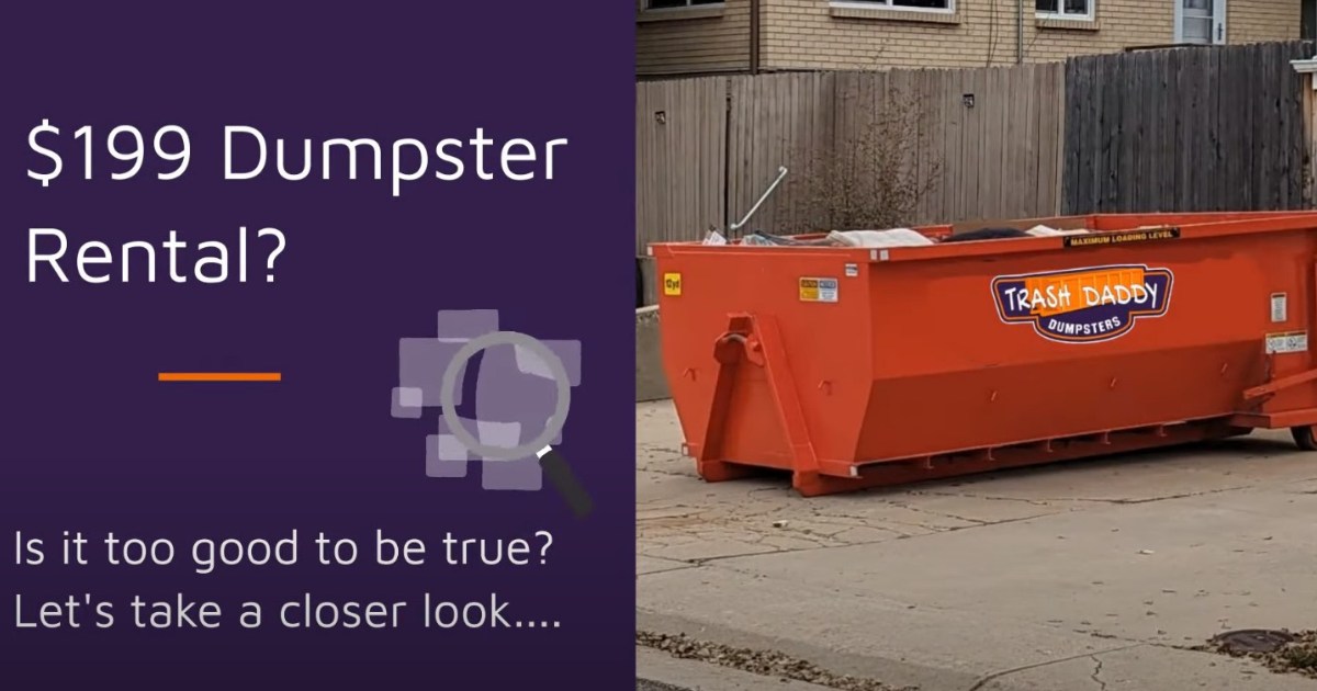 $199 Dumpster Rental: Is it Legit? (2026 Facebook Scam Alert)